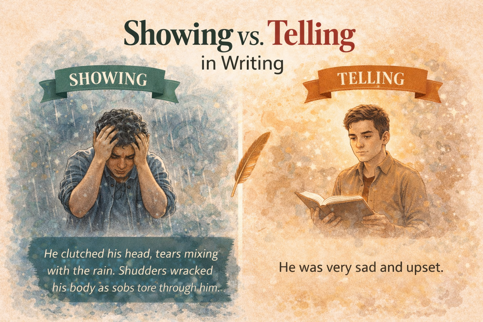 Showing Vs. Telling in Writing