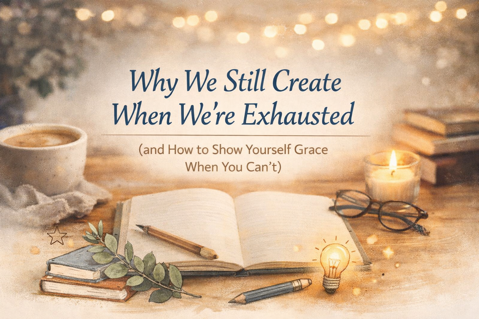 Why We Still Create When We’re Exhausted