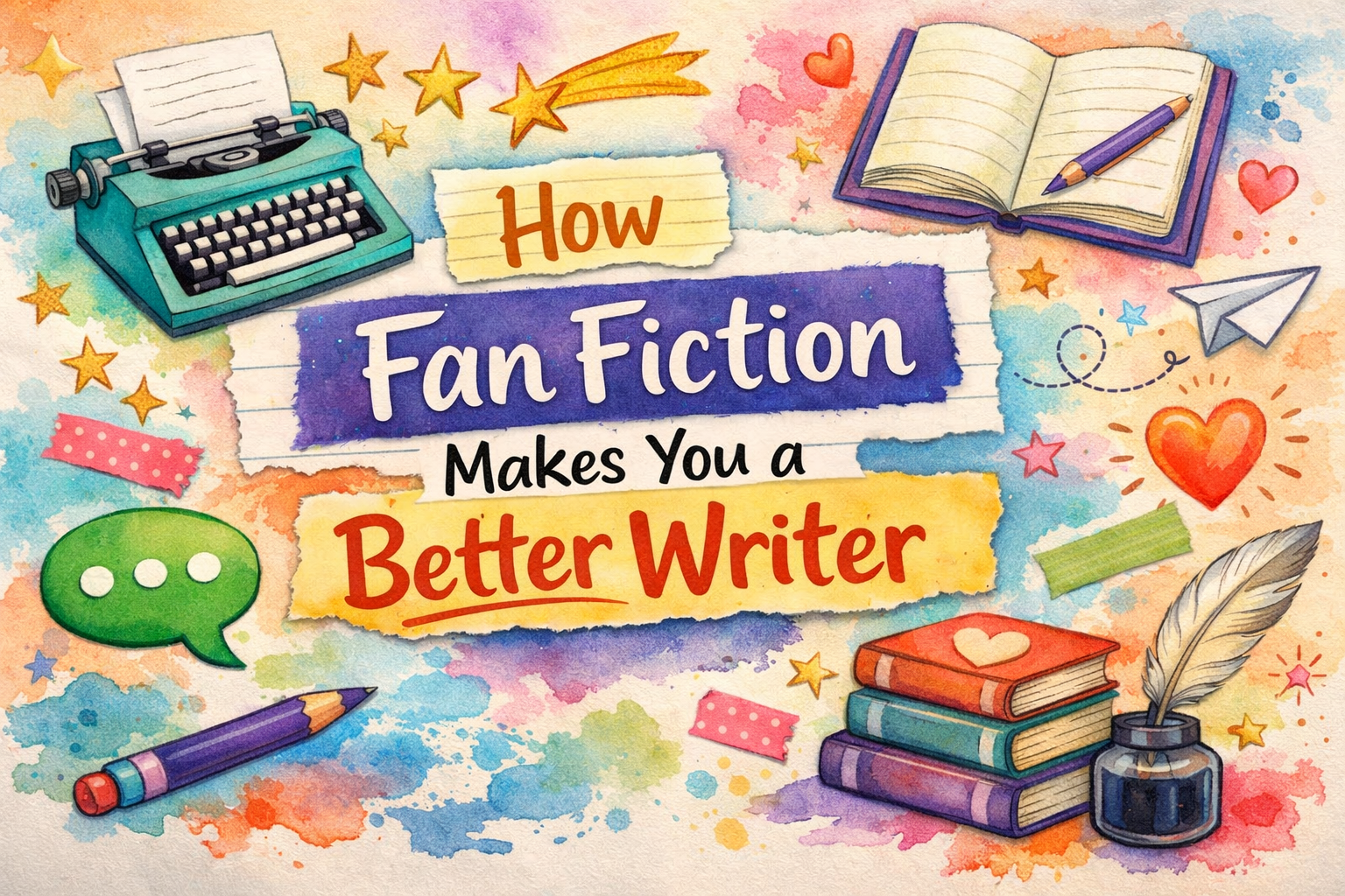 5 Ways Fan Fiction Writing Makes you a Better Writer.
